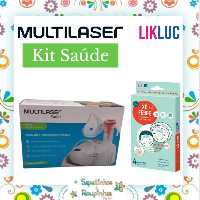 Multilaser/LikLuc - Kit Saúde - Sapatinhos & Roupinhas By Fê